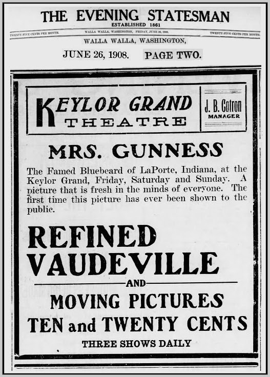 Unknown Gender History: The World’s First Serial Killer Movie: The ...