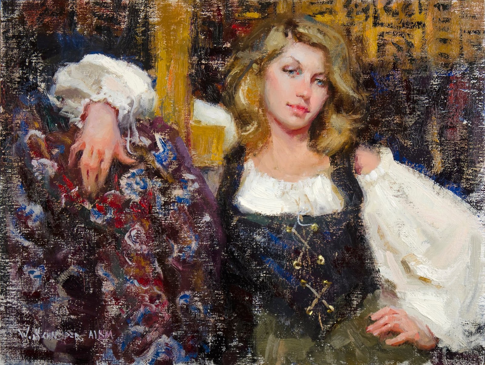 William A. Schneider, 1945 | Figurative painter | Tutt'Art@ | Pittura ...