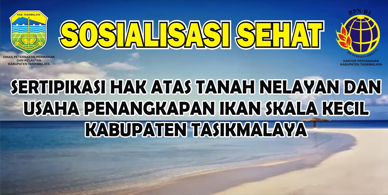 Kumpulan Contoh Spanduk Sosialisasi Format CDr - KARYAKU