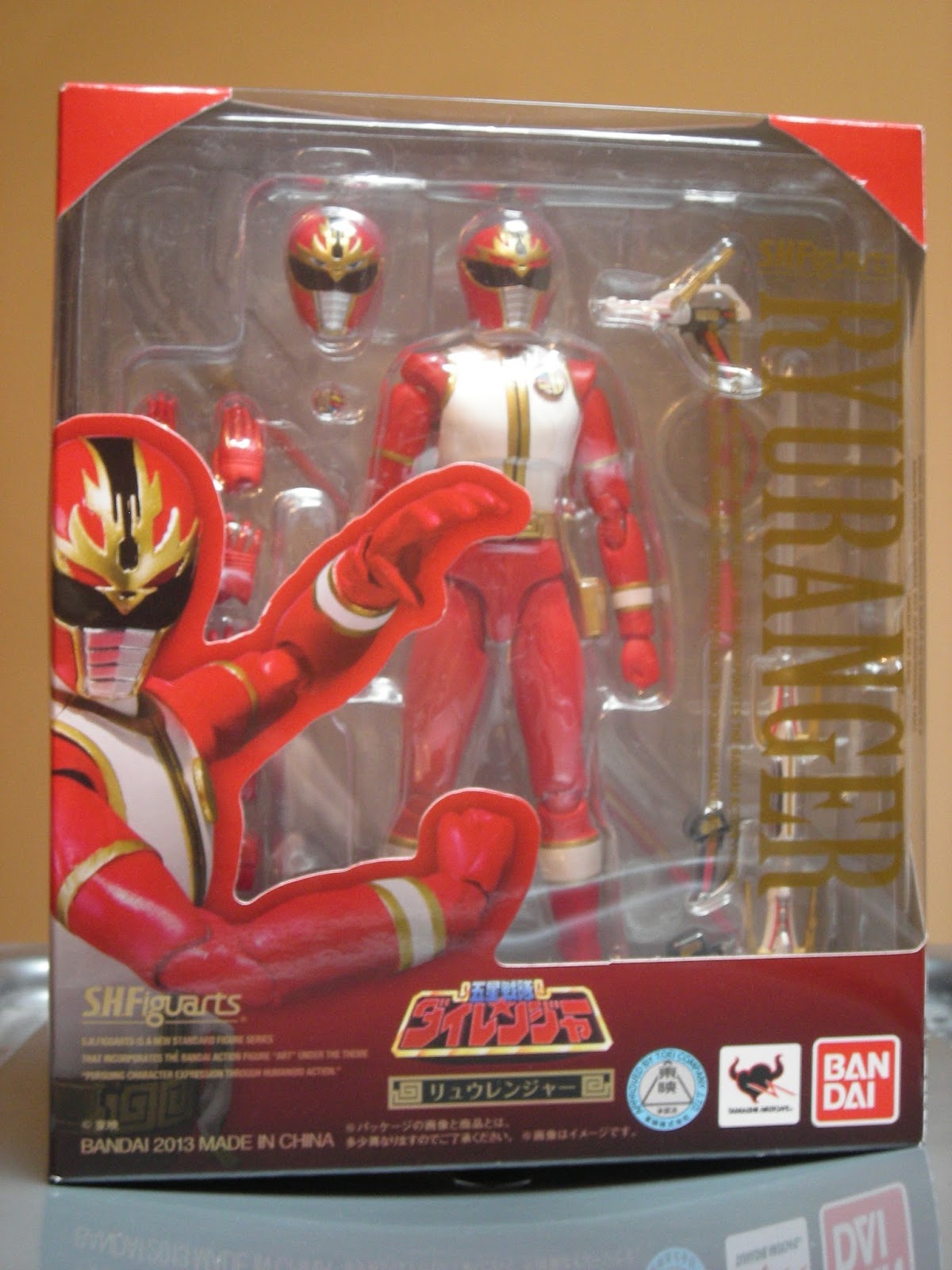 My Shiny Toy Robots: Toybox REVIEW: S.H. Figuarts Ryu Ranger