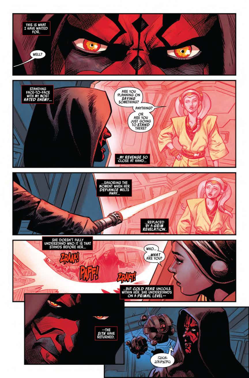 ¡Siempre quieres leer Un Cómic Más!: VISTAZO DE "DARTH MAUL #3" DE ...