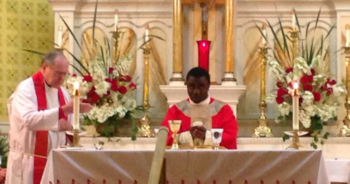 Designs by Birgit: A New Priest, Nigerian Praise Songs, and Pentecost