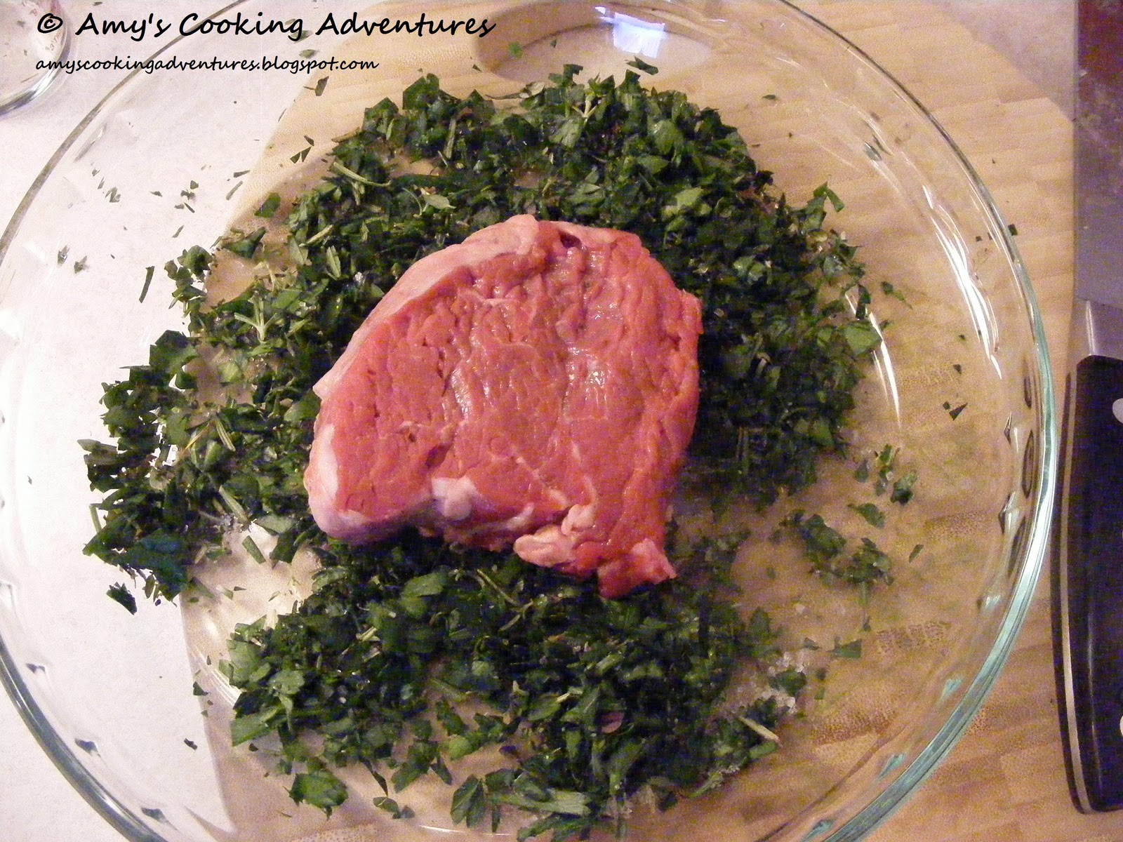 Beef Tenderloins with an Herb Crust