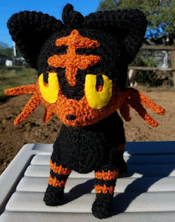 WolfDreamer: Litten _ Pokemon Crochet Plushie Pattern