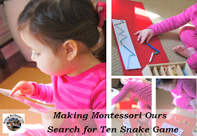 "Making Montessori Ours": Montessori Search for Ten Math Snake Game