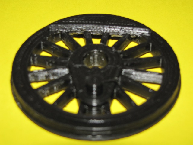 Model Locomotive with 3D Print Technology: Building a PLA model on PLA ...