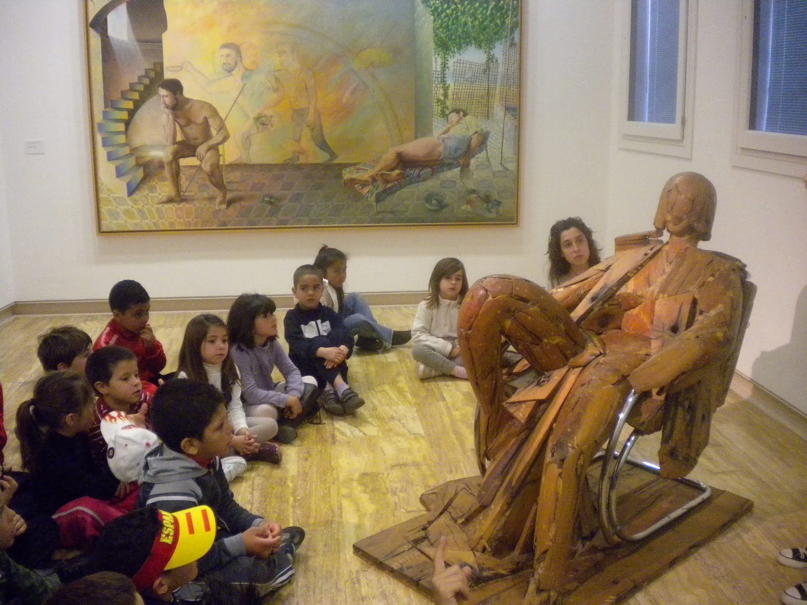 classe de 1r B del CEIP Son Basca.