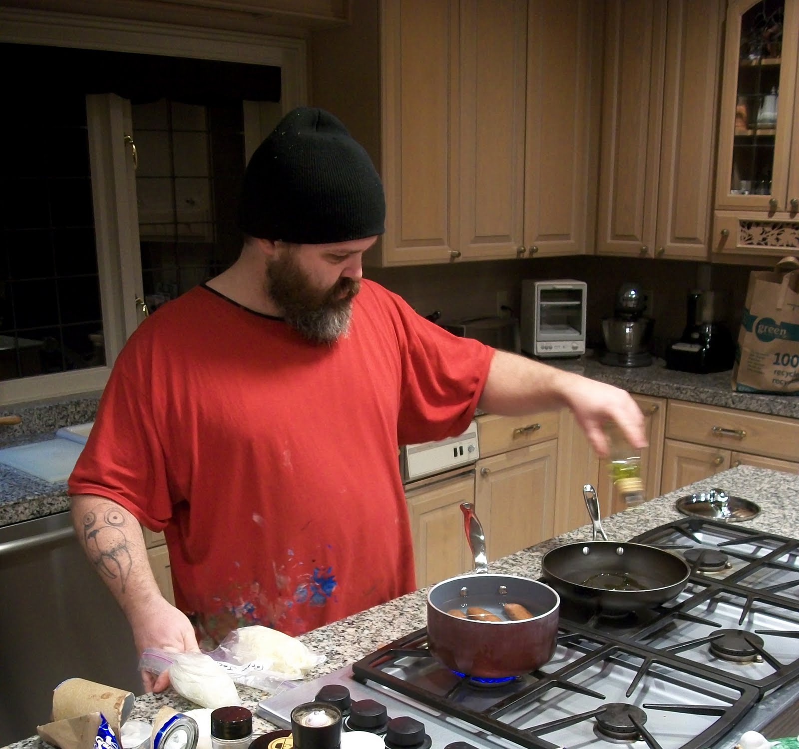 starheadboy: artist and chef, Ryan Henry Ward