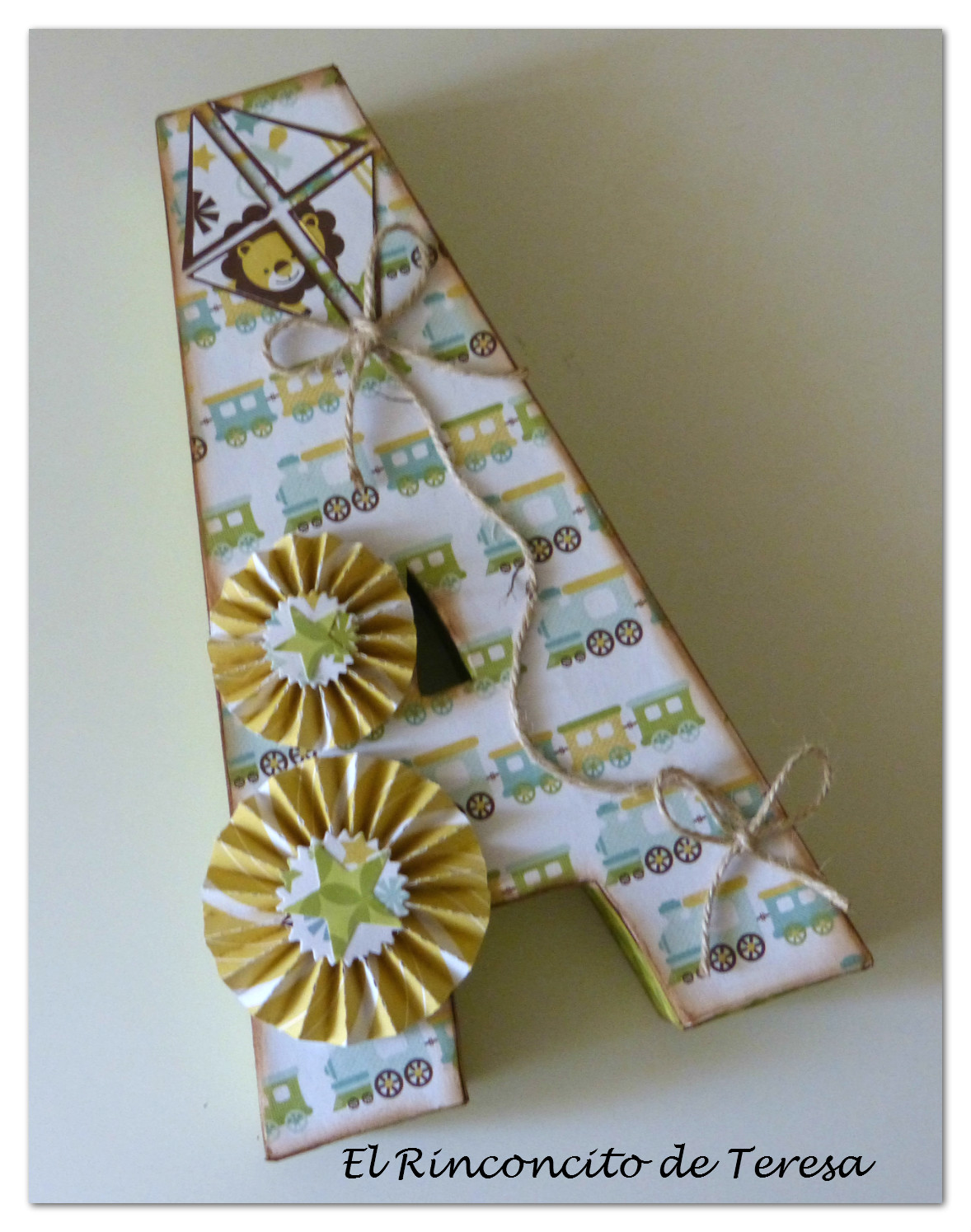 El Rinconcito de Teresa: Letras Decoradas M Y A