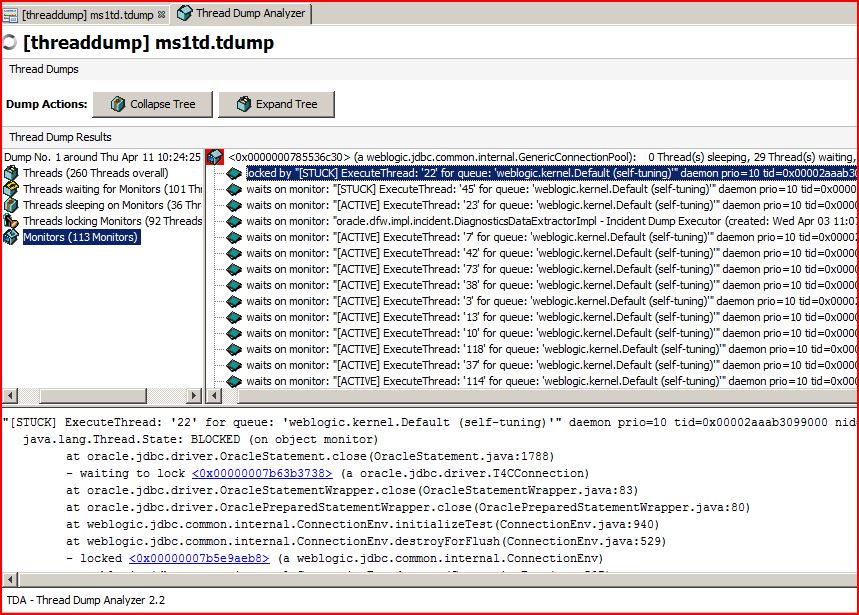 Java mon amour: Thread Dump Analyzer Java mon amour: Thread Dump Analyzer