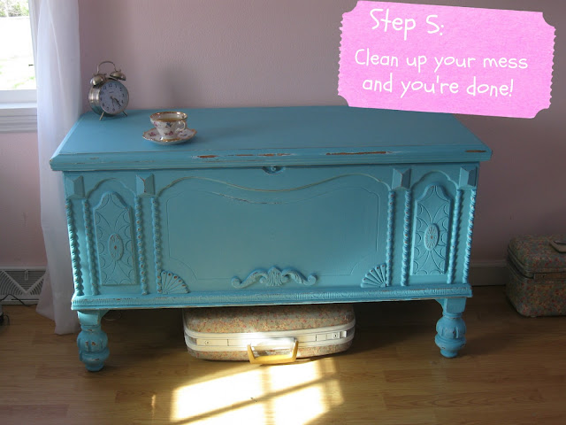 The Dahl House: Hope Chest Makeover DIY