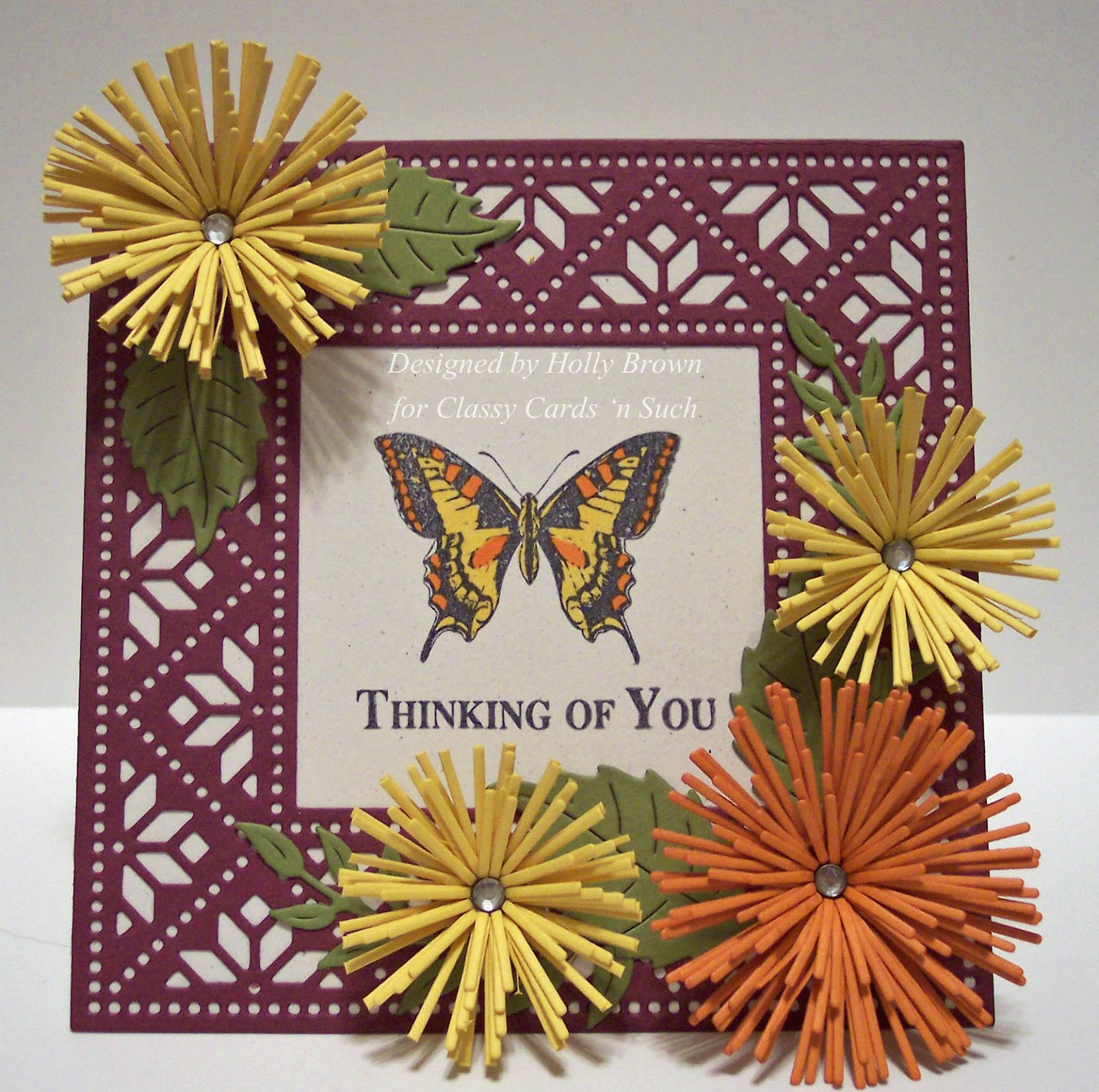 Classy Cards 'n Such: Mexican Tile Frame