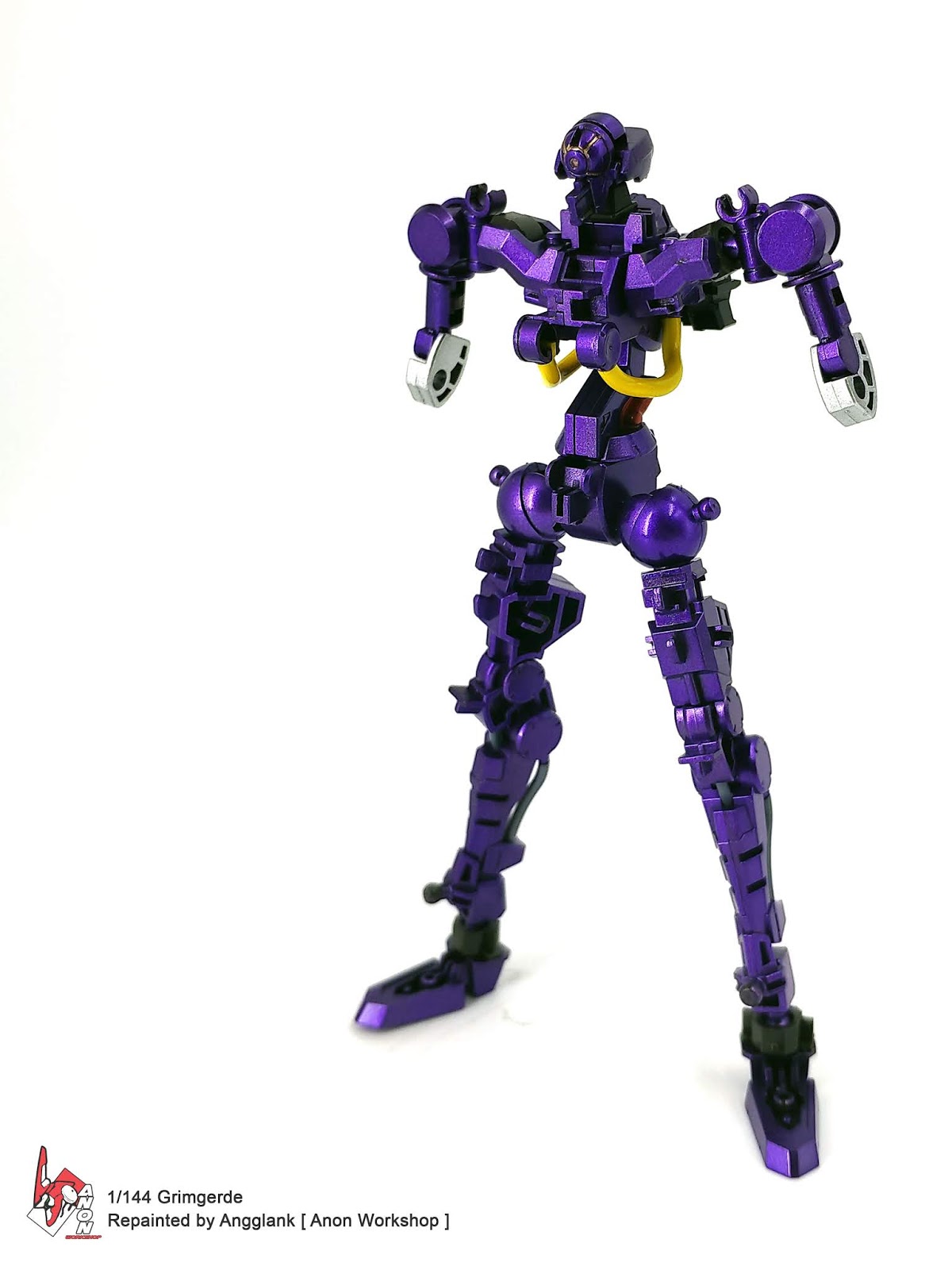 Custom Build: HG 1/144 "GRIMGERDE CALAMITY" Valkyrja Frame's Test Unit