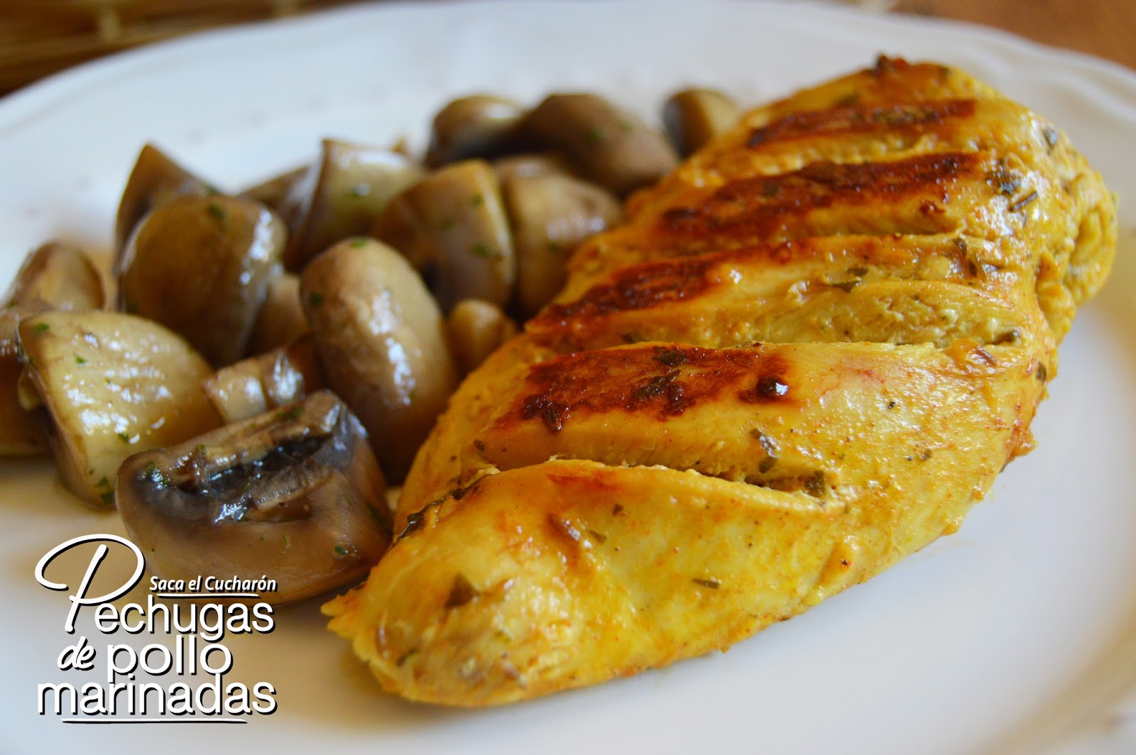 PECHUGAS DE POLLO MARINADAS