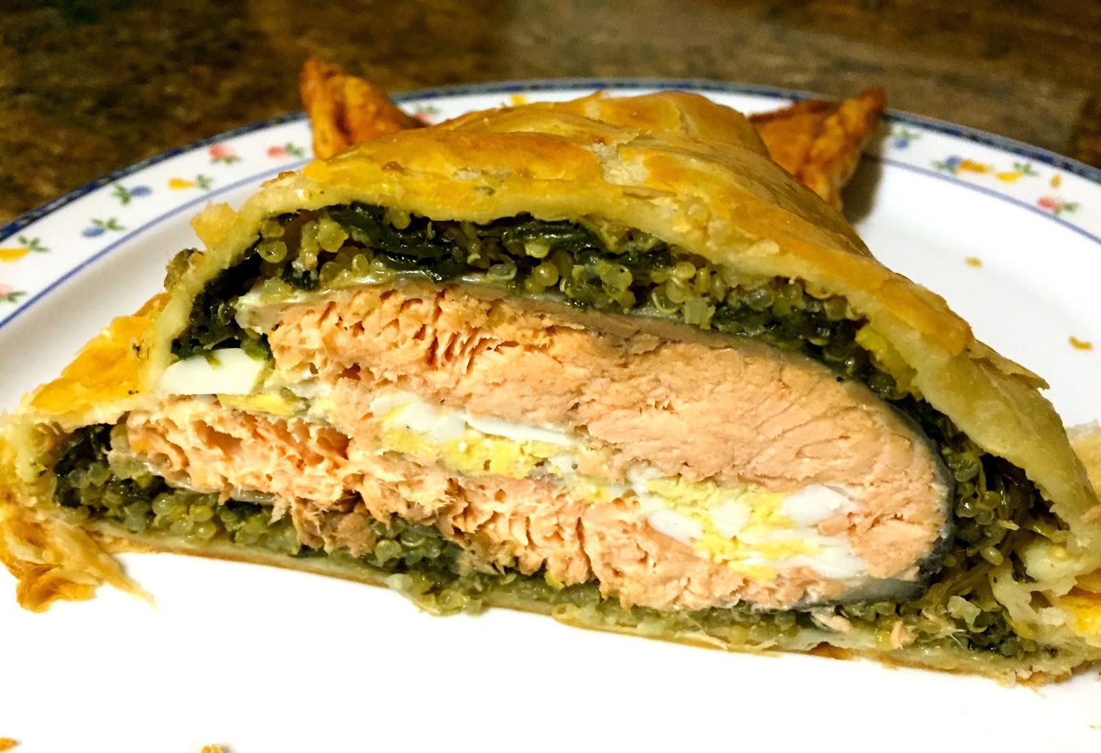 NO SOLO LAS MONJITAS COCINAN COSAS RICAS: COULIBIAC de salmón…., ya ...