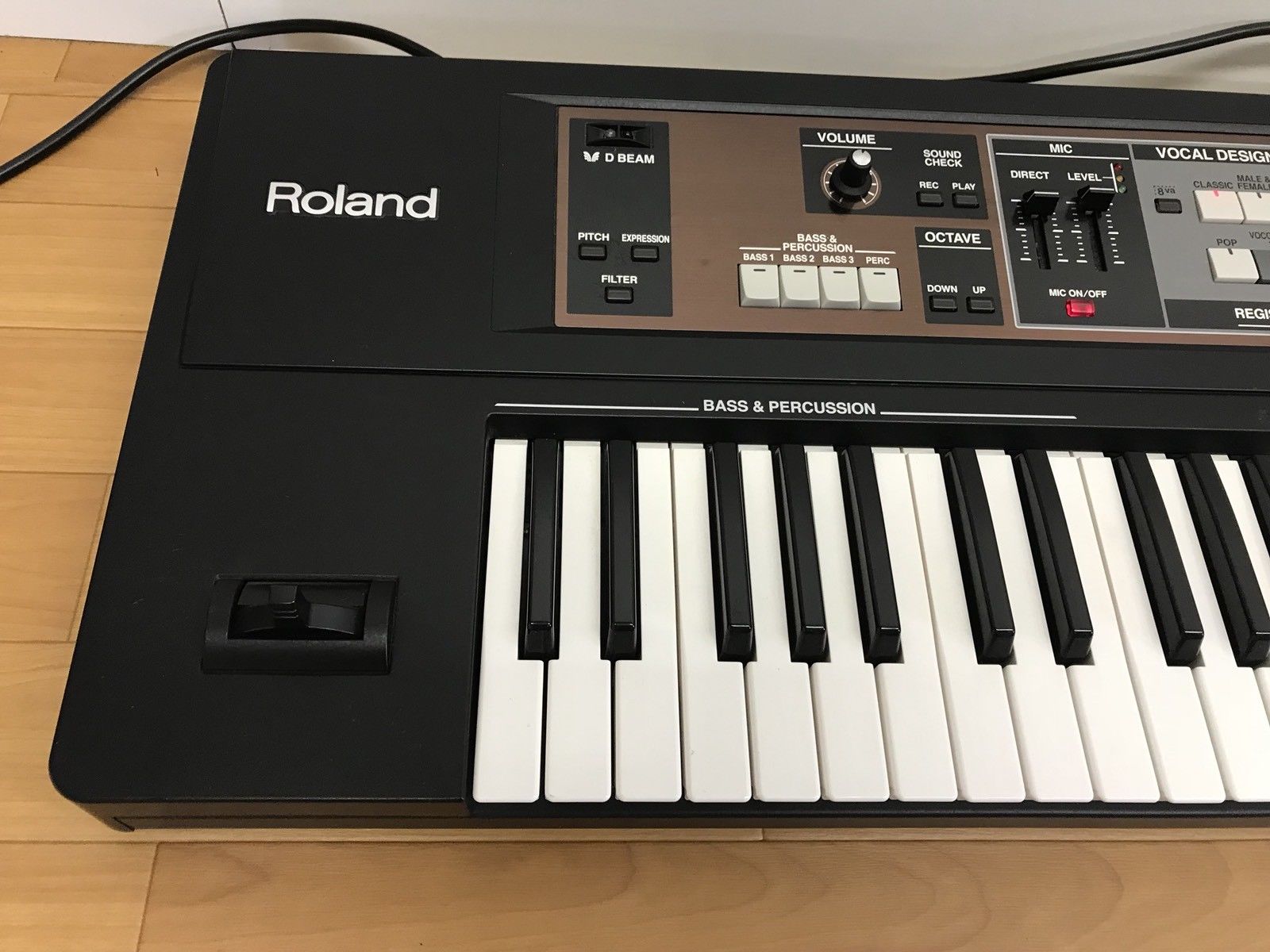MATRIXSYNTH: Roland VP-550 Vocoder Synthesizer SN ZX11835