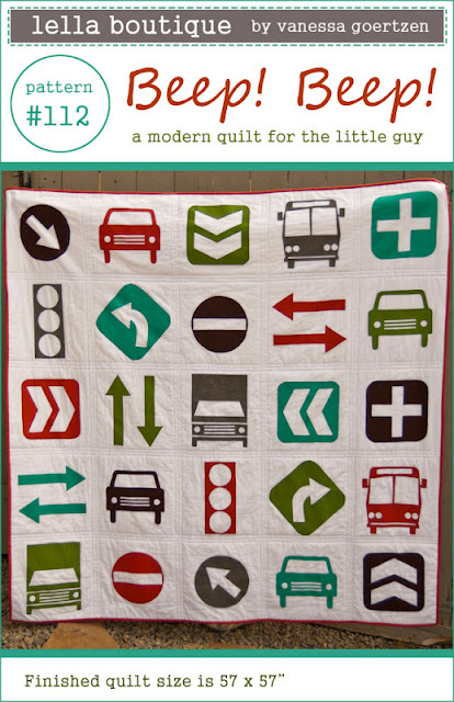 beep! beep! boys quilt {pattern giveaway} | Little Birdie Secrets beep! beep! boys quilt {pattern giveaway} | Little Birdie Secrets