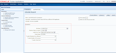 Fusion APPS Quick Start: Fusion Apps - File Based Loader Part - III