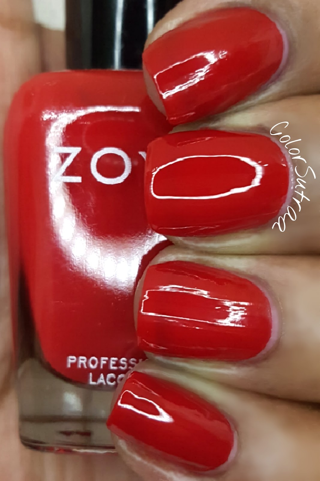Zoya Scarlet Red Nail Polish