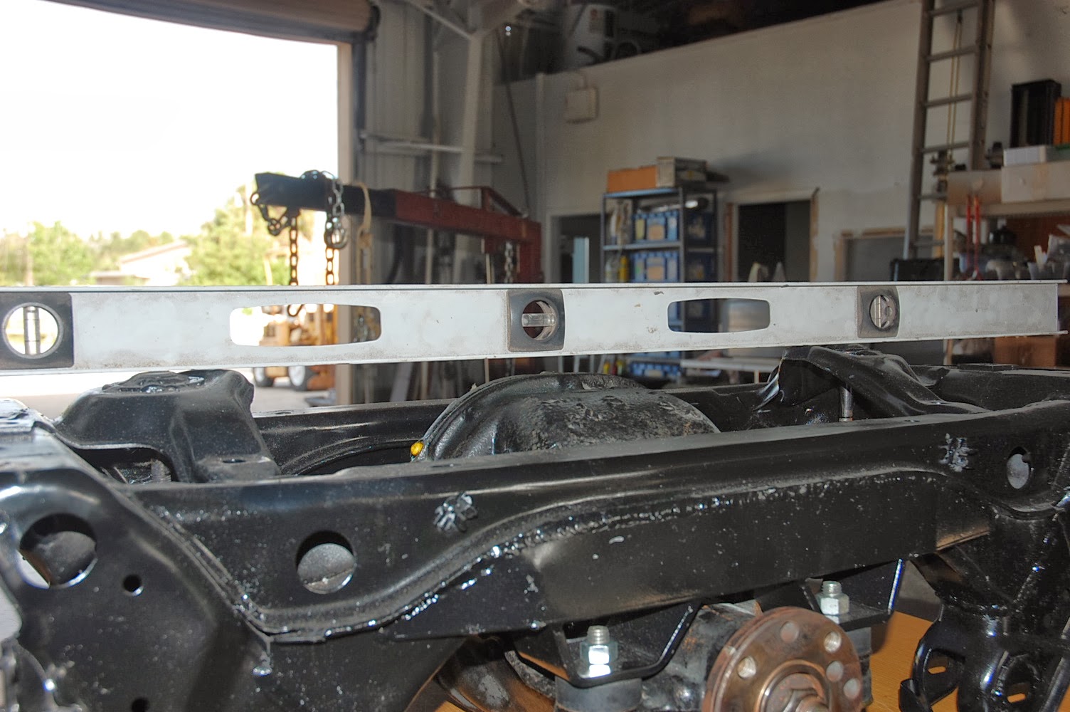 MiataV8 Conversion: Rear subframe