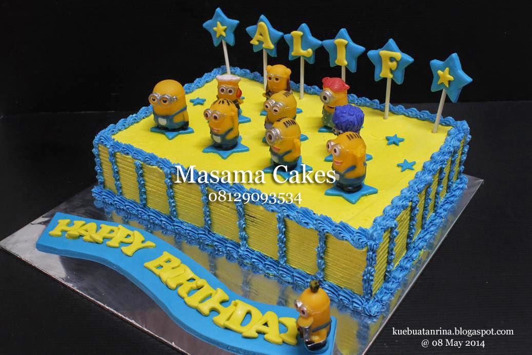 Masama Cakes: Minions Birthday Cake For Alif...