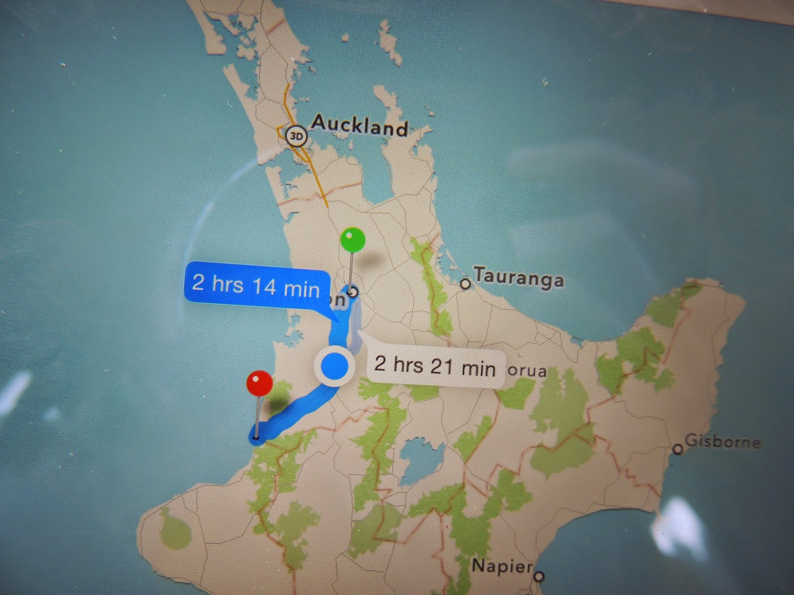 THE ROAD TAKEN : Mokau: Black Sand Beach