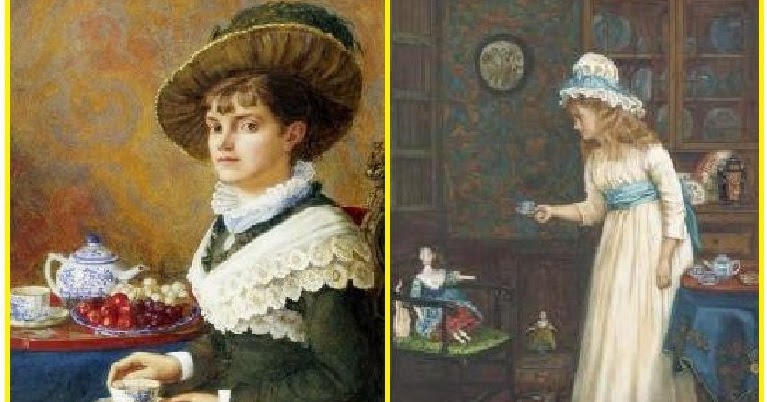 Só xícaras: Elizabeth Sarah Guinness