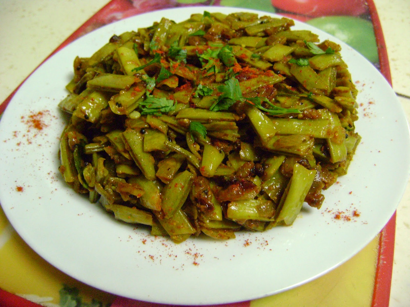 Bethica's Kitchen Flavours: Gavar Masala - Andhra Style (Cluster Beans ...