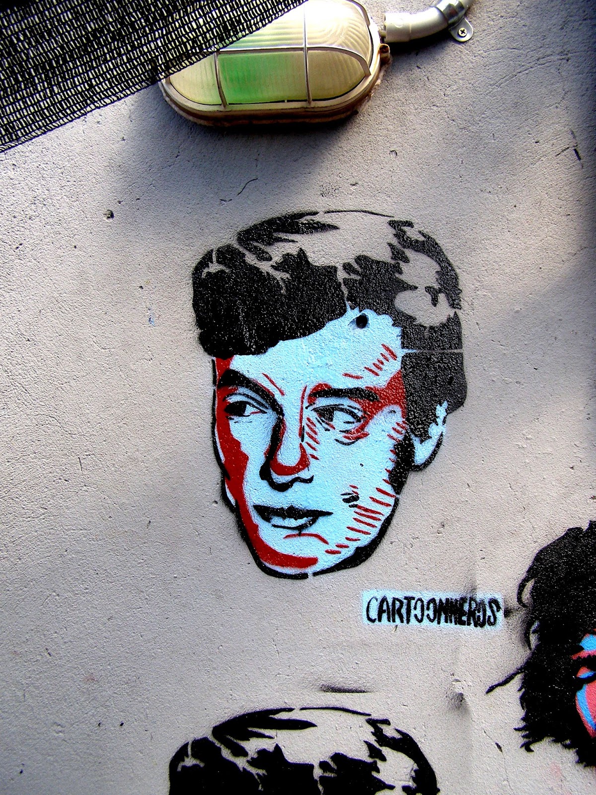 Cartoon Neros 50 Años De Rock Tanguito Y Moris Stencil De Nada