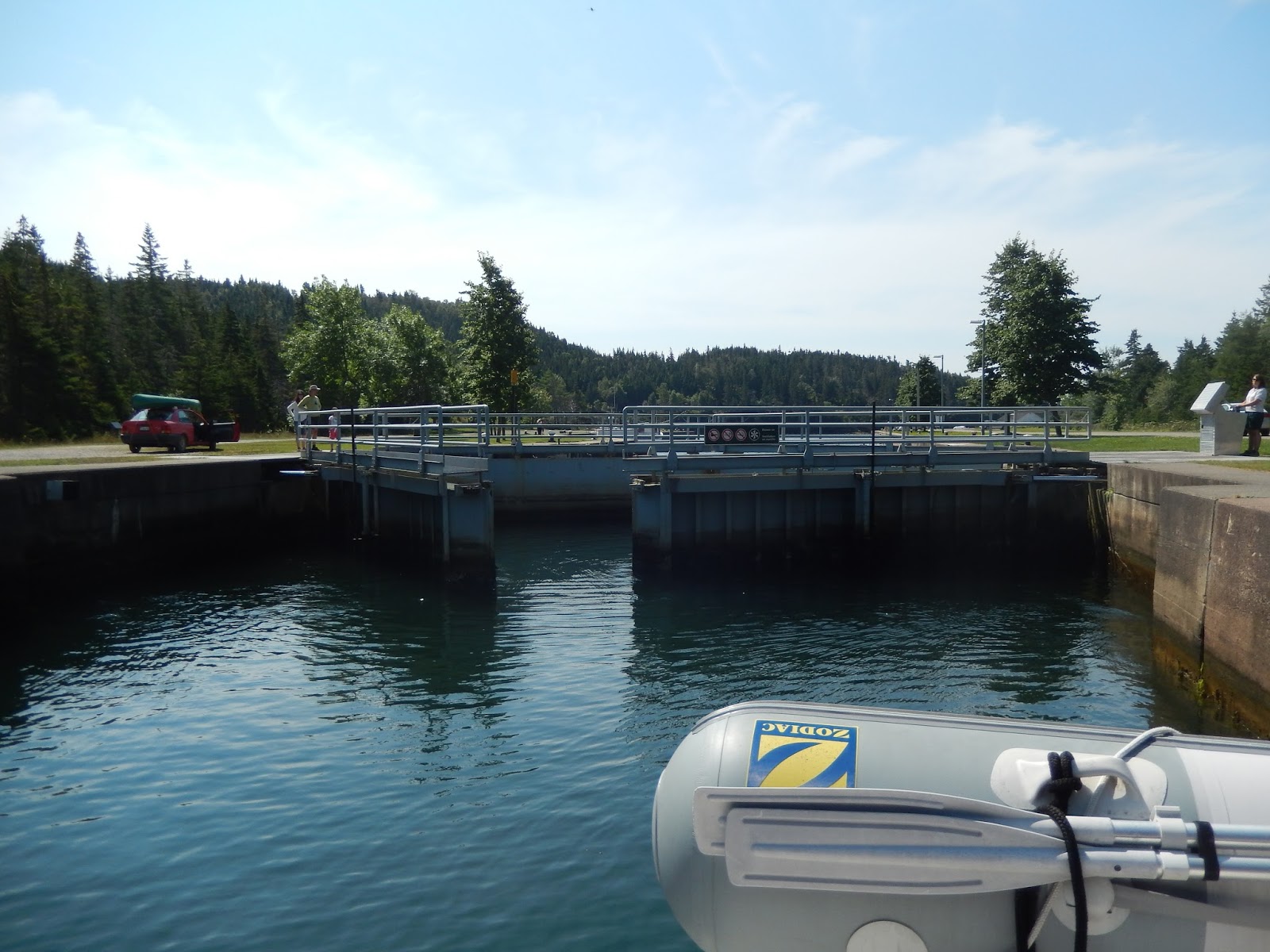 Somewhere on the Down East Loop: The Canso Causeway and Bras d’ Or Lakes