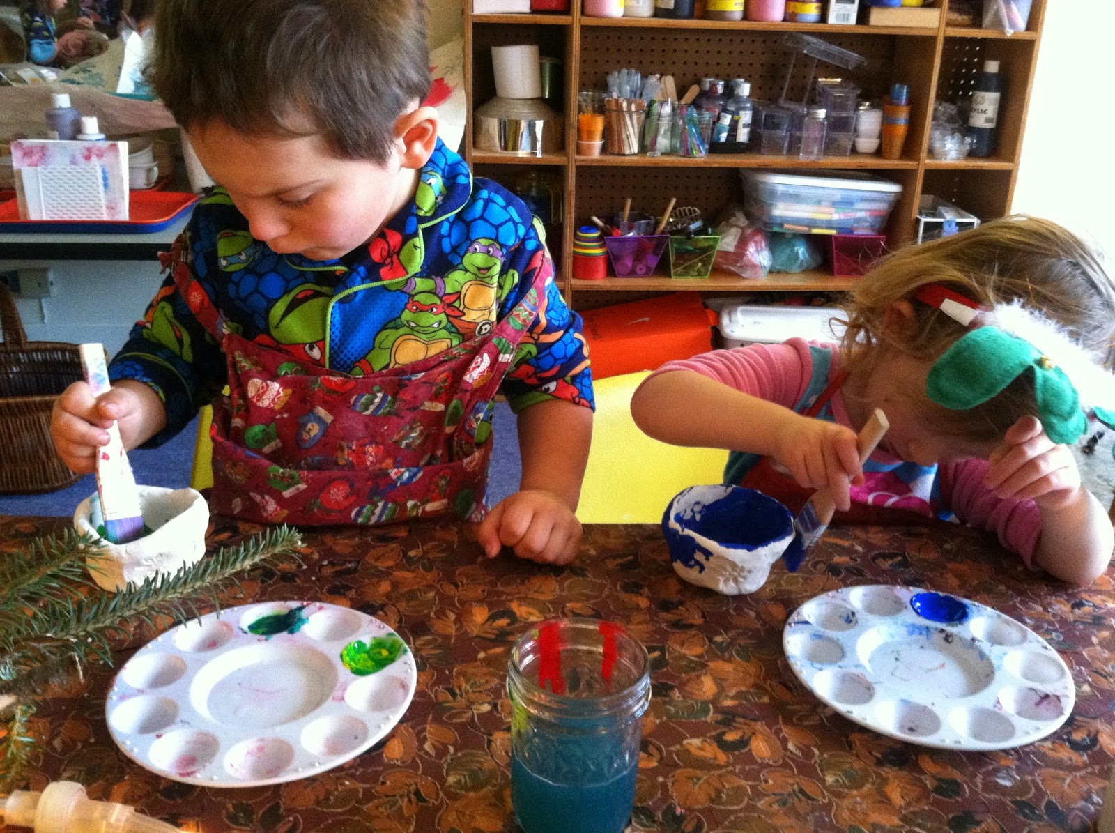 art and soul preschool: Creating with Clay
