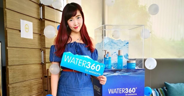 oh{FISH}iee: Watsons Introduces A New Look to Water 360° Skincare Series