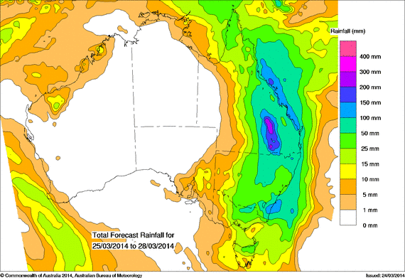 The Gold Coast's little BIG wet for March 2014 | weathergc.com | Gold ...