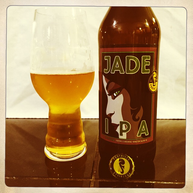 NorCal Beer Blog: Foothills Brewing Jade IPA