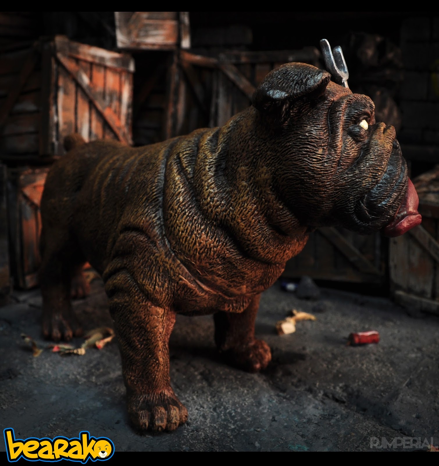 Bearako's Corner: TOY CUSTOM: Lockjaw (Inhumans)