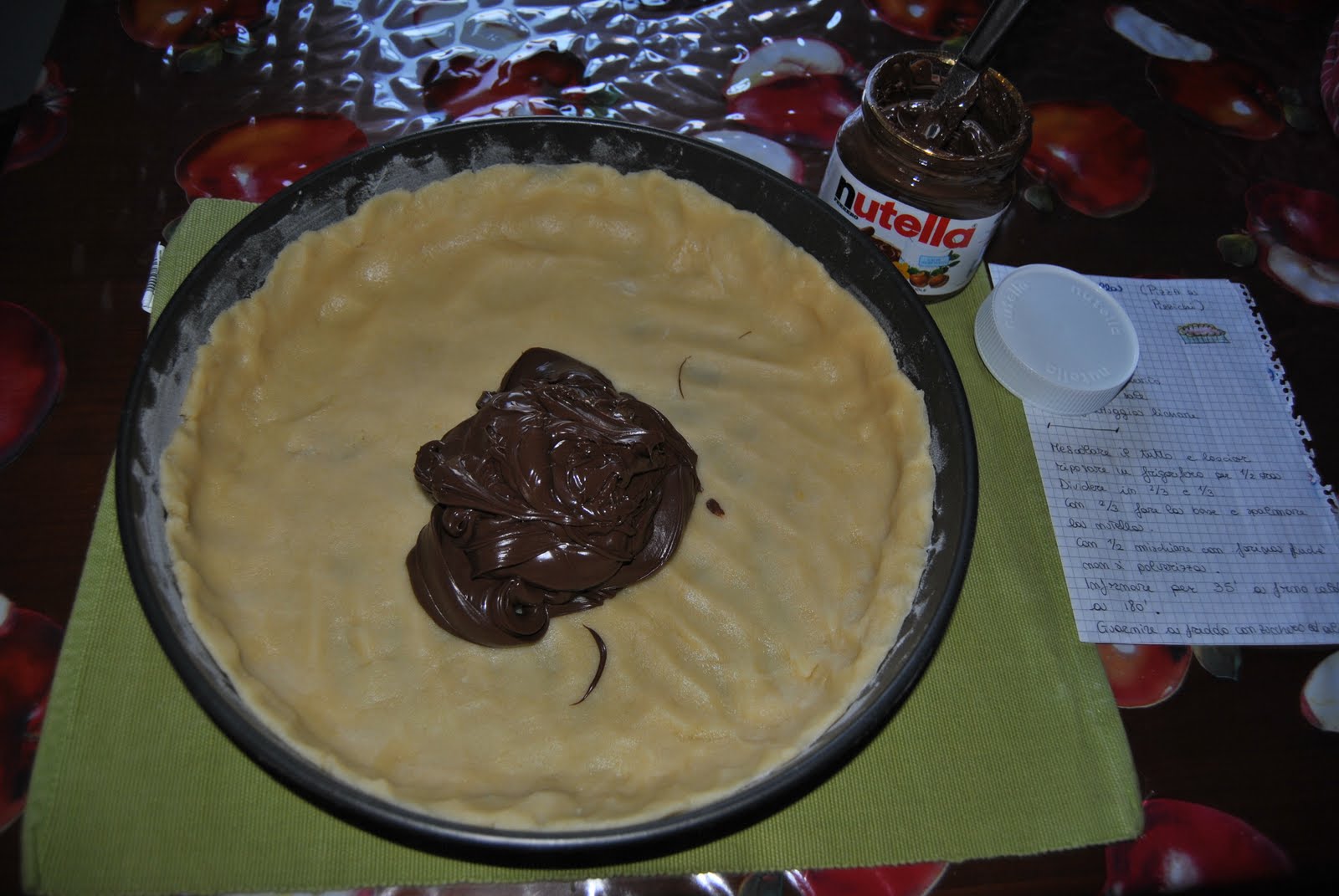 Il blog di Lisanna: Pizza a pizzichi (ovvero sbrisolona alla nutella)