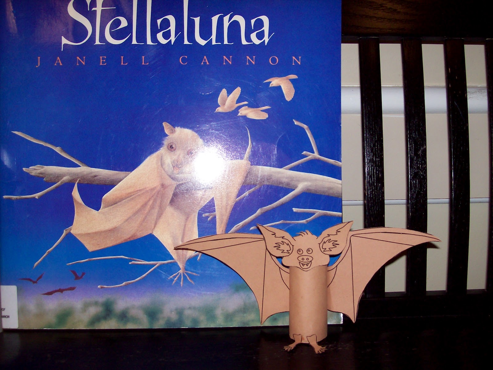 CPL Children's Blog: Stellaluna Bat craft