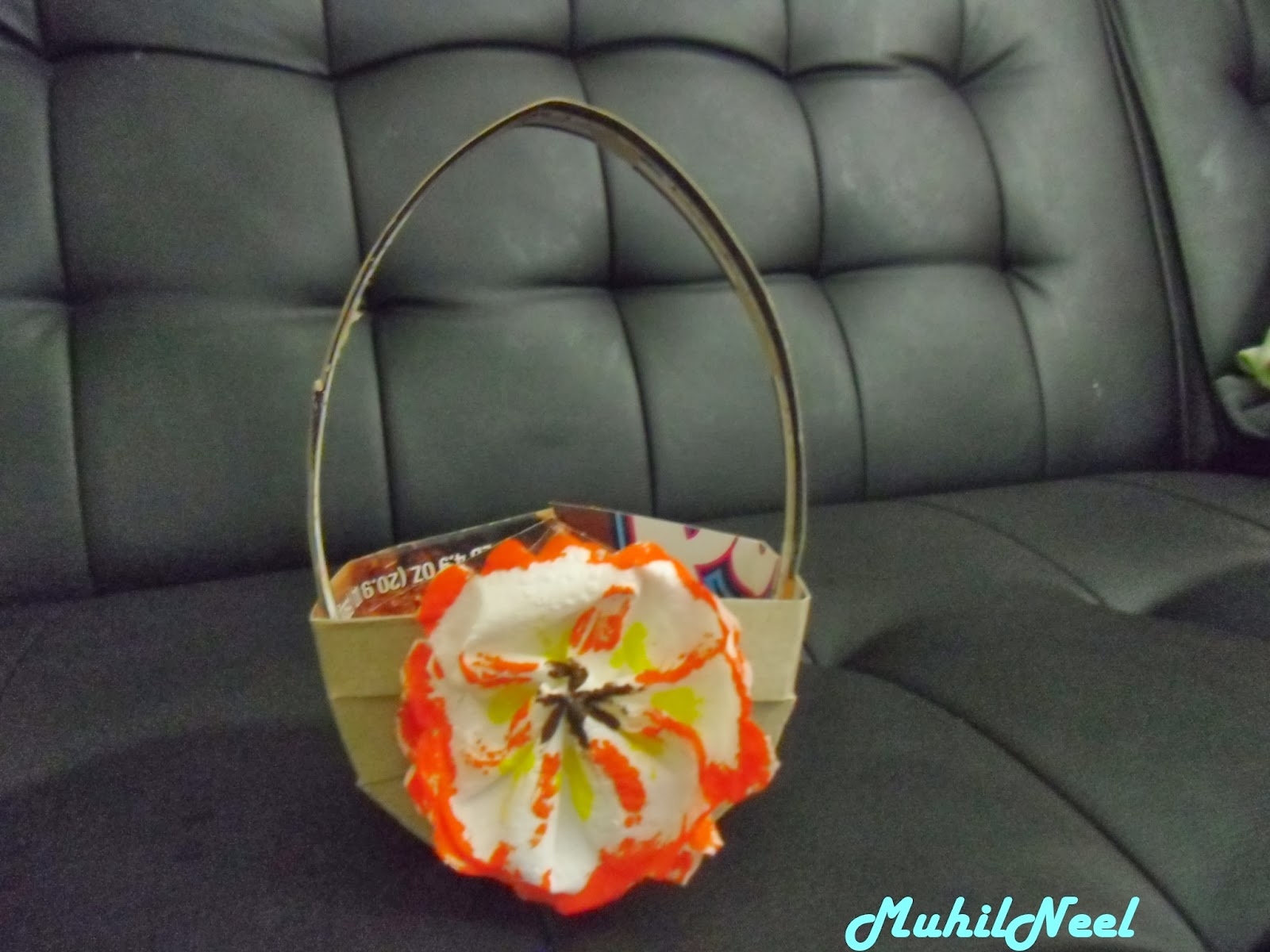 Basket made out of Cardboard