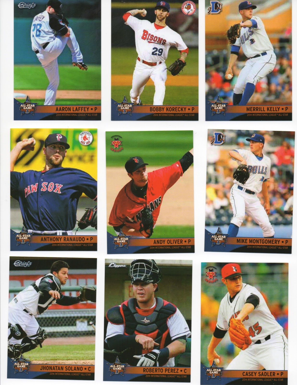 The Snorting Bull: Triple A All-Star Baseball Card Sets