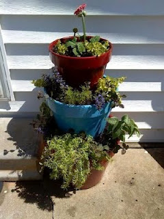 Creating Love And Joy: 3 Tier Pot