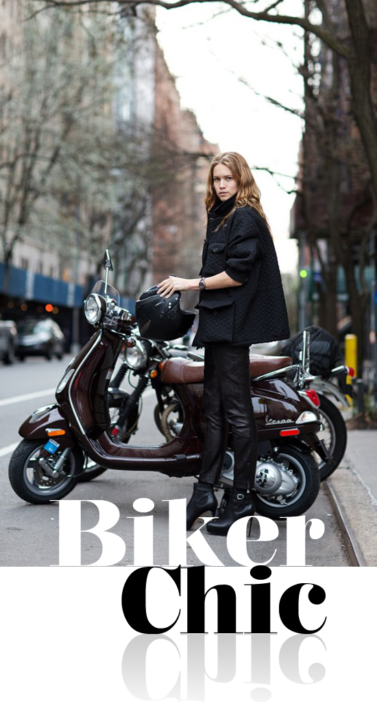 Ruby + Swallow: On trend: Biker Chic