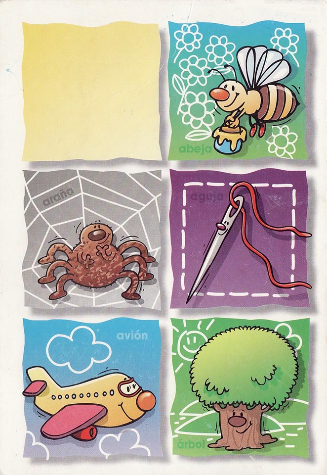 Rayito de Colores: Loteria de vocales