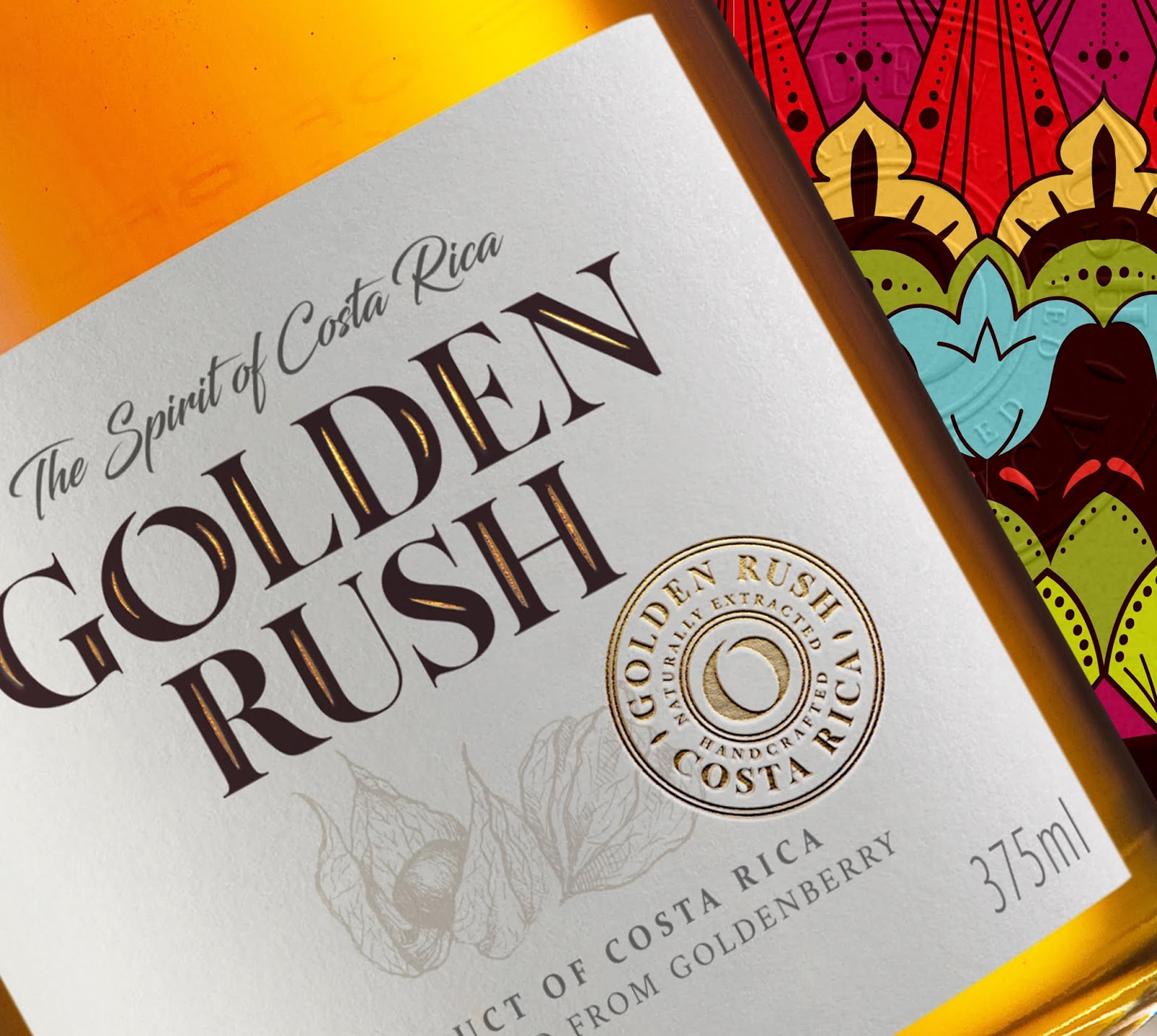 Golden Rush Liqueur, Costa Rica – Packaging Of The World