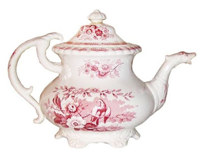 Dishy News - A Transferware Blog: TRANSFERWARE TEAPOTS