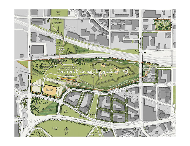 Fort York and Garrison Common Maps: 2012 DTAH/Wyma: Fort York National ...
