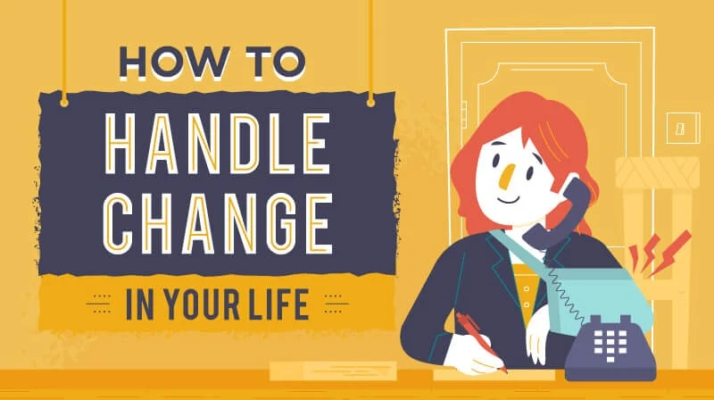 How To Handle Change In Your Life - #infographic