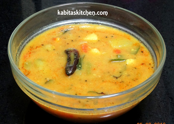 Kabita's Kitchen: Sambar Recipe-How to make Easy and Delicious Sambhar ...