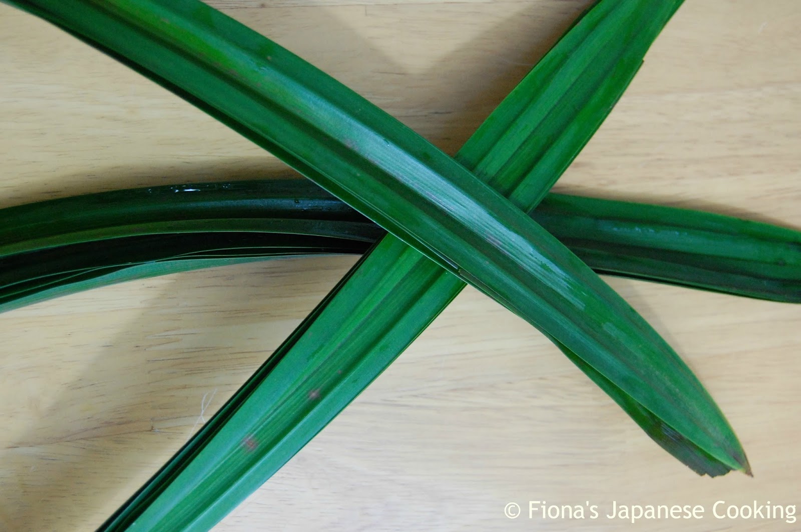Fiona's Japanese Cooking: Have you ever heard of pandan?