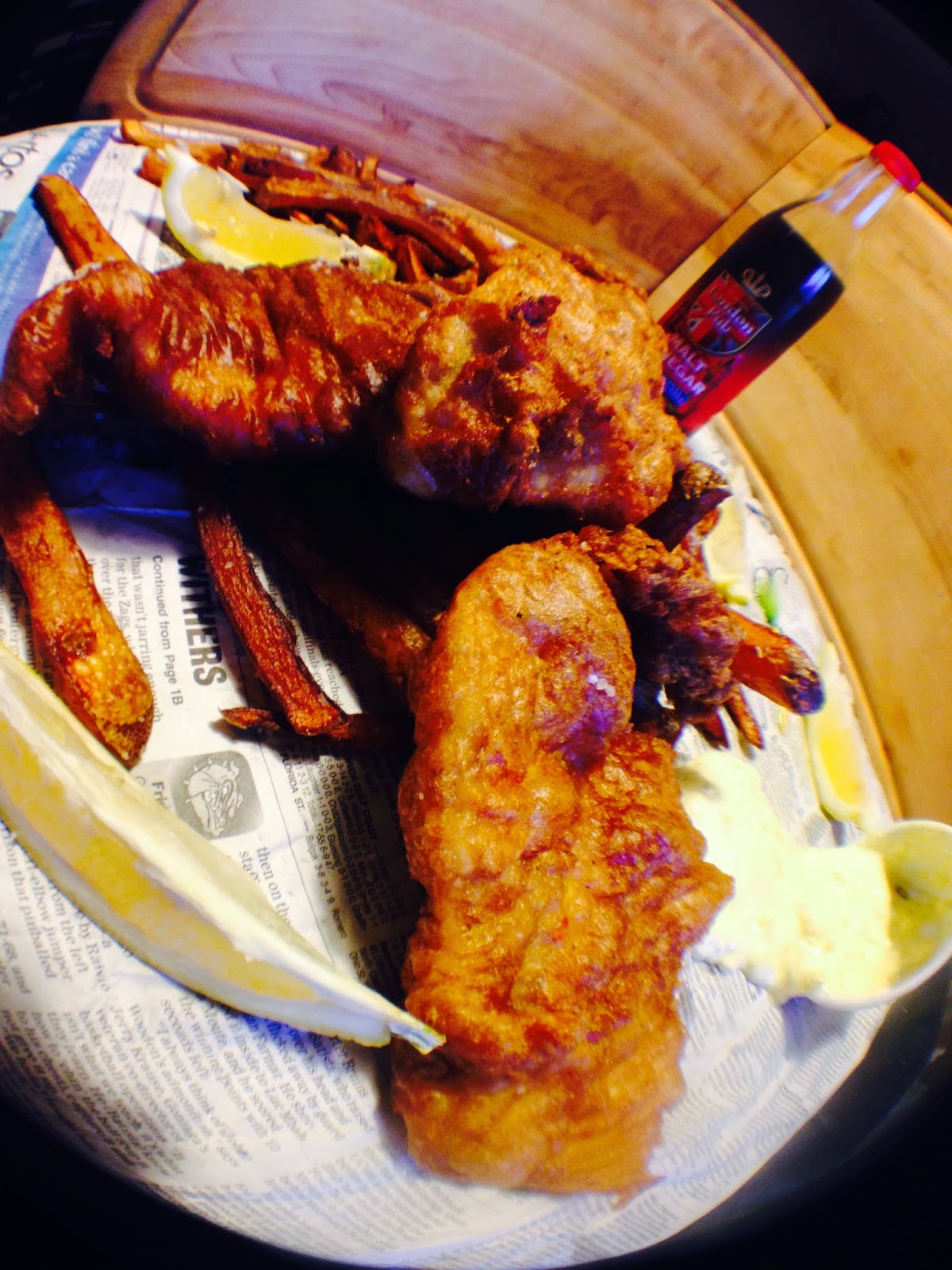 TheFatPastor: The Fat Pastor's Guinness Beer Battered Fish & Chips