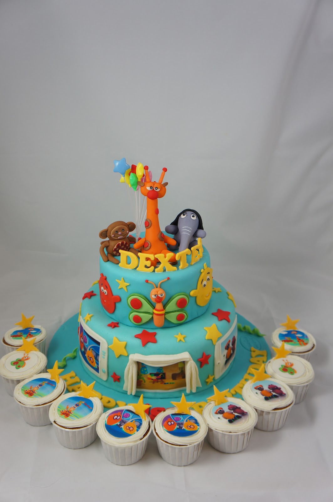 Joyous Cake Company: Baby TV cake